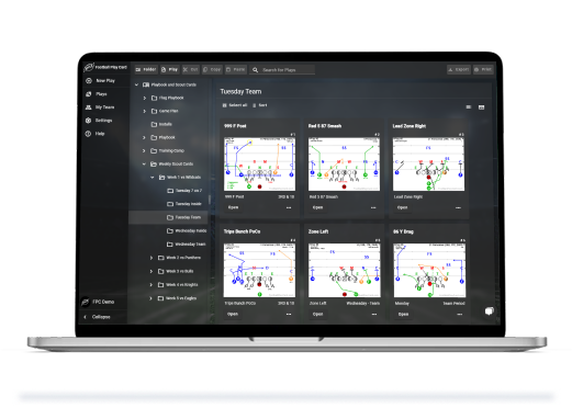 Football Plays | Create, Design & Share Football Playbooks Instantly