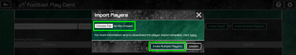 Share Your Playbook And Plays Football Template